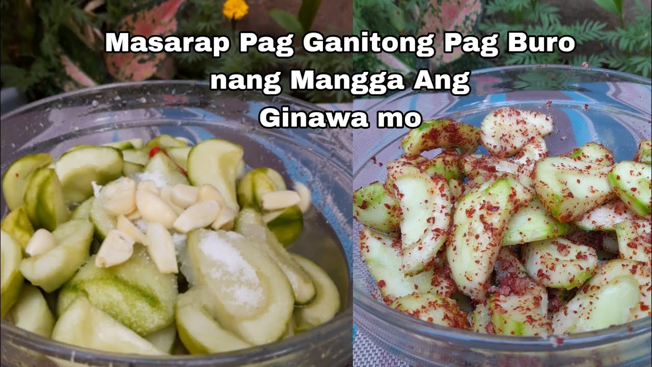 Ganitong Pag Buro Nang Mangga Ang Gawin Mo Para Lalong Sumarap Youtube