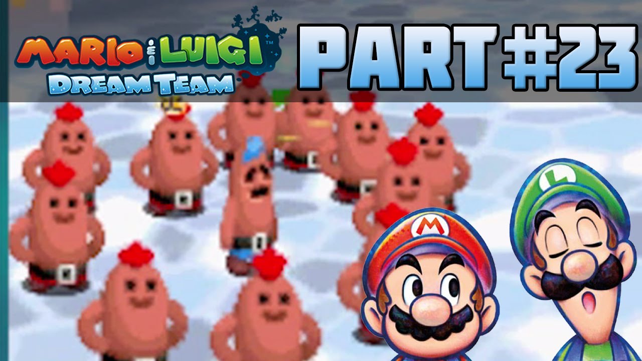 Mario and Luigi: Dream Team - Part 23: Beef-Off Battle #1 Vs Hooraw ...