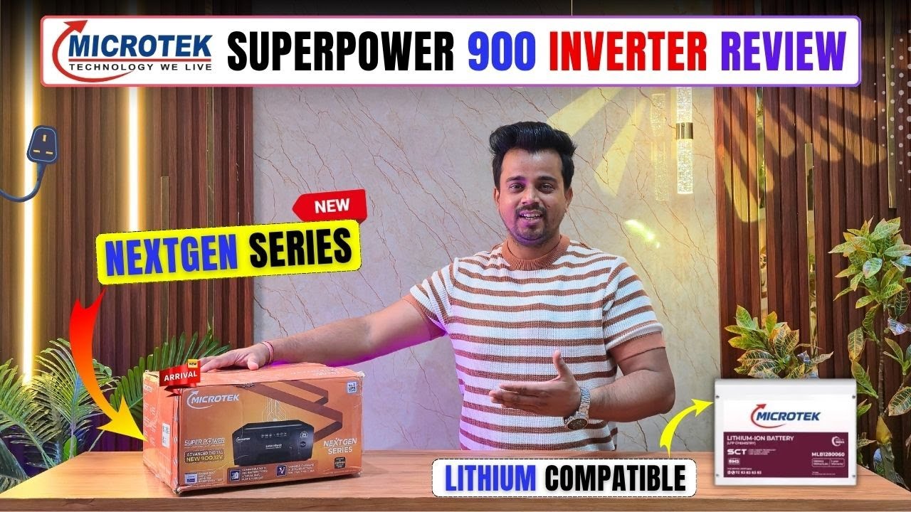 Microtek NextGen Series Superpower 900 Inverter Review | Cheap and Best ...