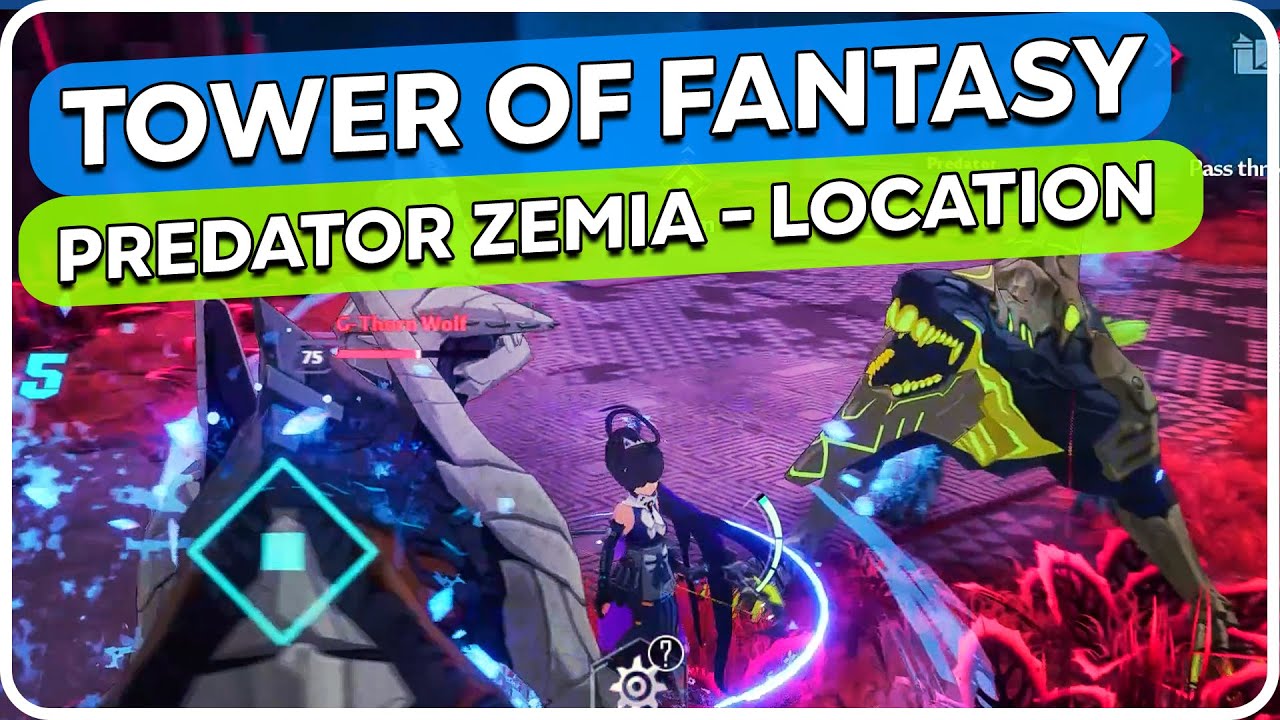 Predator Zemia Location - Tower of Fantasy - YouTube