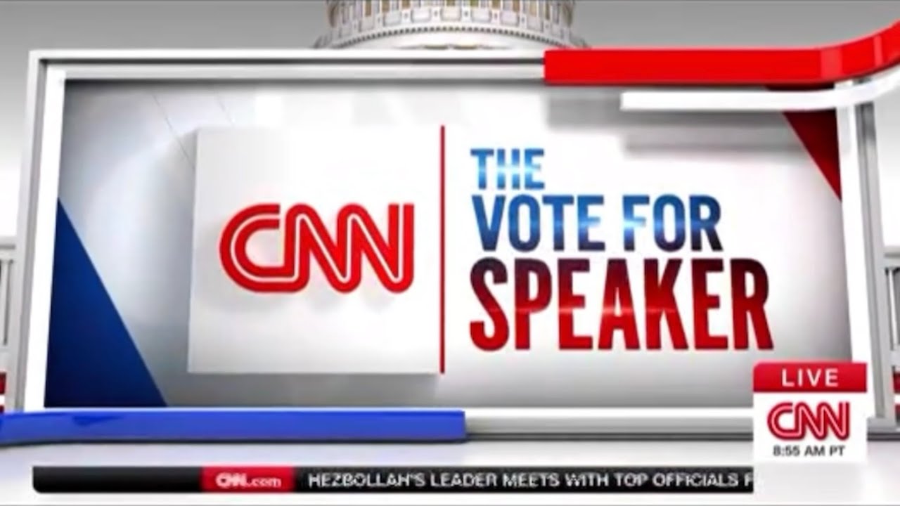 CNN: The Vote For Speaker Intro/Opening (Day 4 - 10/25/2023) - YouTube