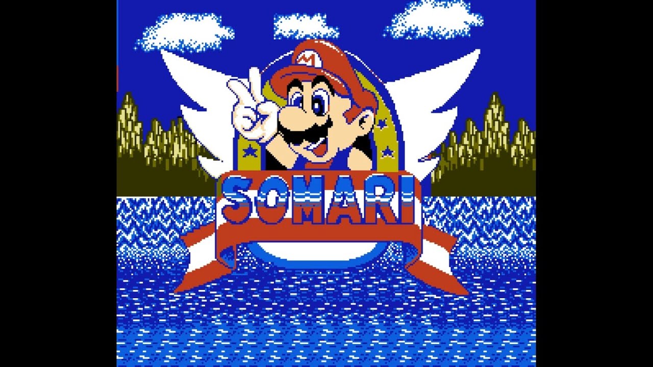 THE BOOTLEG IN WHICH SUPER MARIO REPLACES SONIC | SOMARI (NES) - YouTube