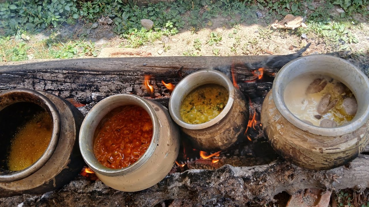 preparation of Wazwan || kashmiri Wazwan making ||preparing kashmiri ...