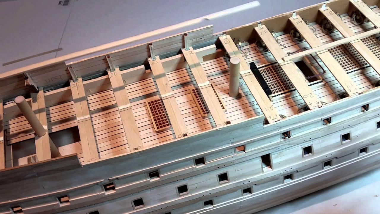 Official HMS Victory Build Diary - Pack 6, Stages 53-54 - YouTube