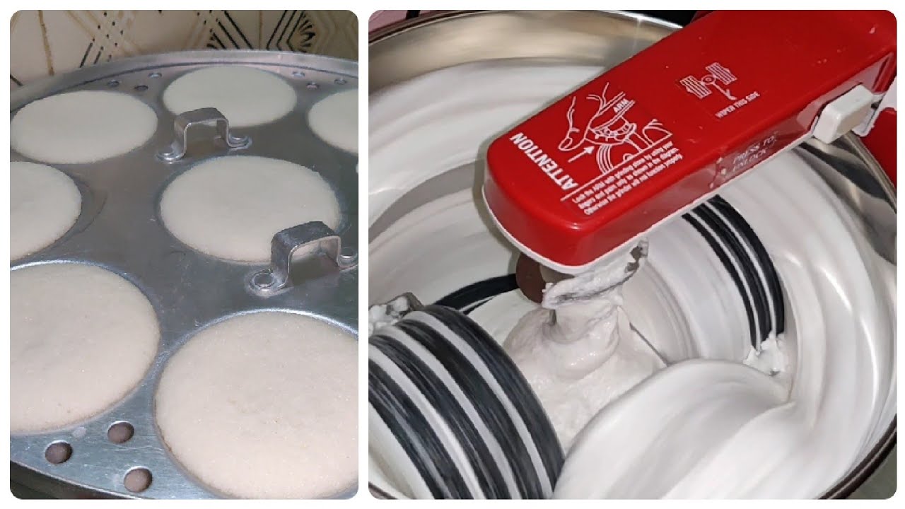 Rava idli | Rava Idli Batter In Wet Grinder | రవ్వ ఇడ్లి | Idli recipe ...