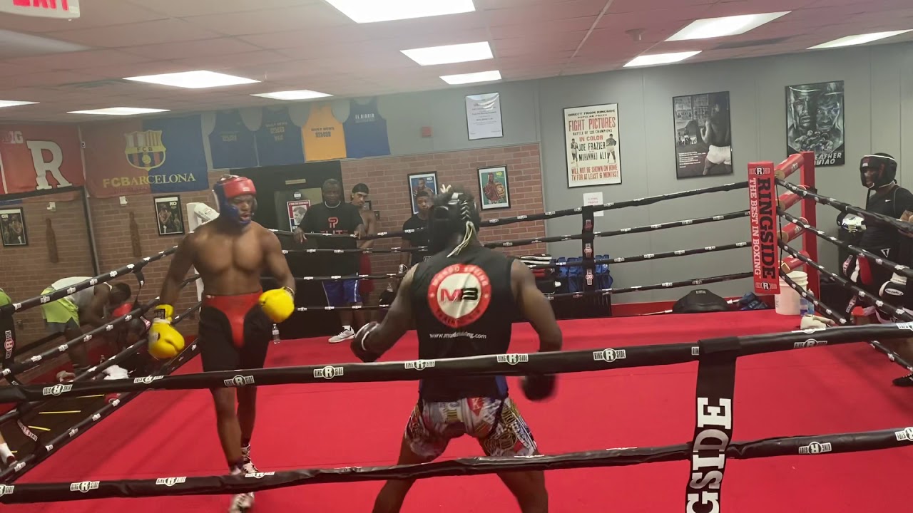 Vladimir-Jamar going to war at Park Elite Boxing Gym - YouTube