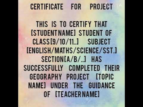 How to write certificate in project file? - YouTube