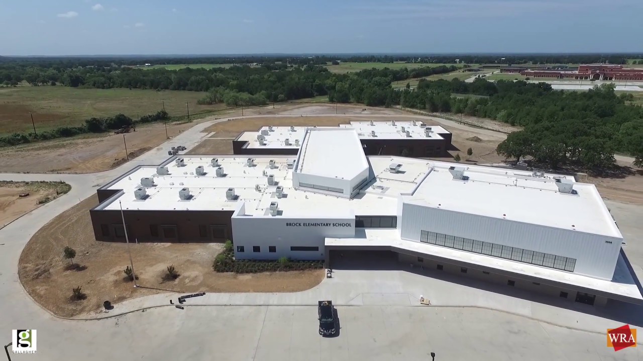 WRA Architects / Brock ISD Primary School Construction Update - YouTube