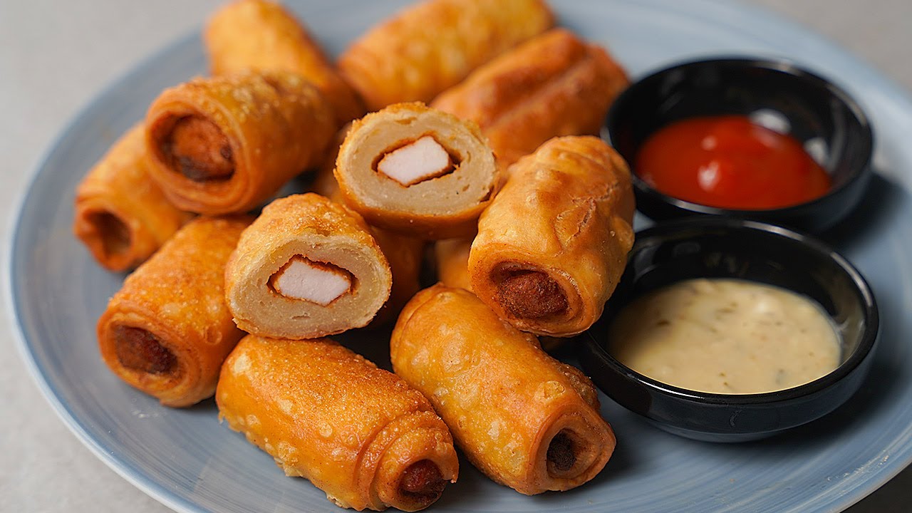 Chicken Samosa Roll | Chicken snacks recipes | Chicken samosa recipe ...
