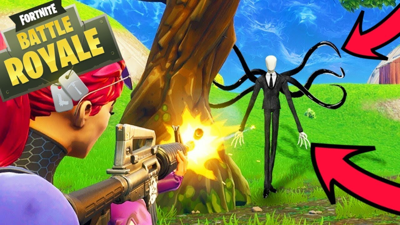 URGENTE!! ENCONTRE AGORA O SLENDER MAN NO FORTNITE FÁCIL E RÁPIDO ...