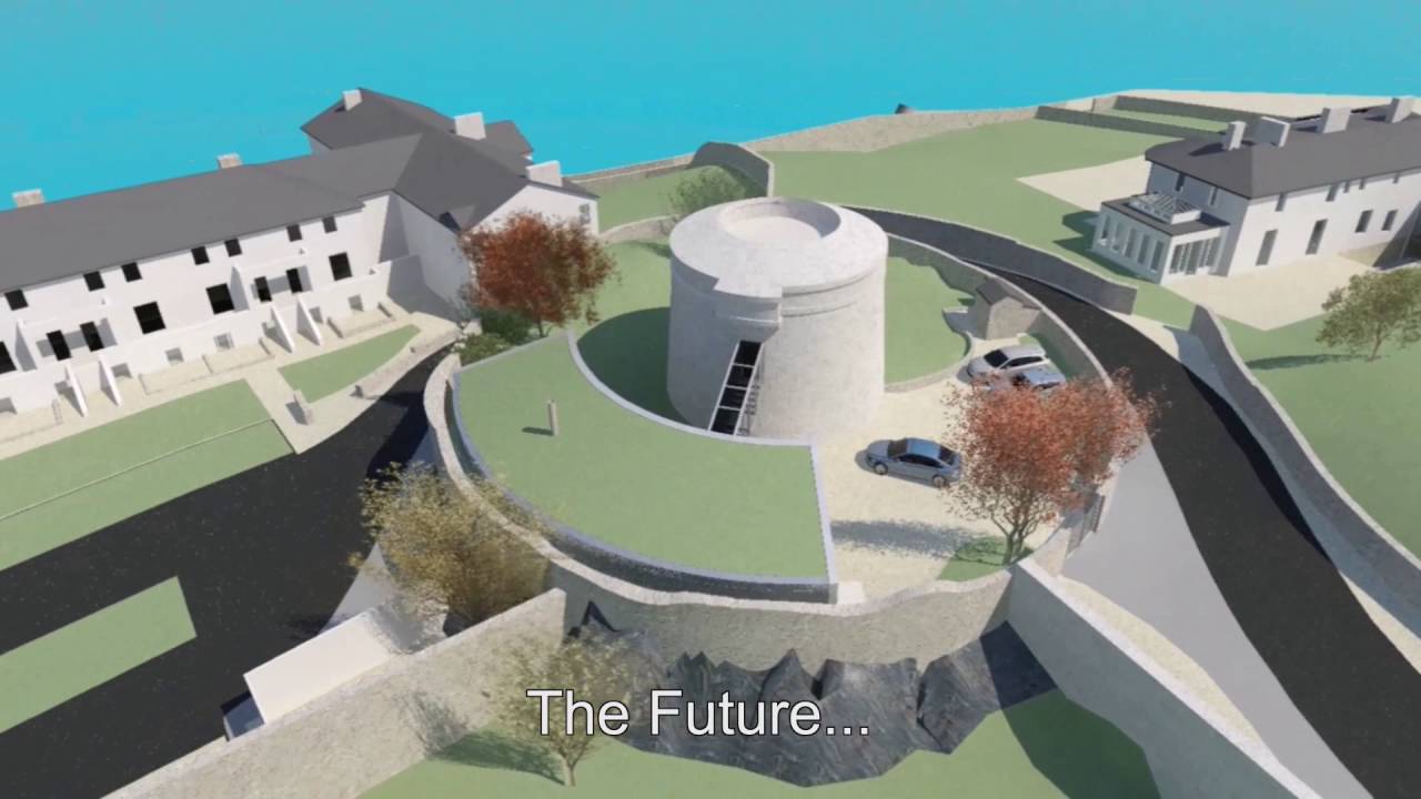 Bartra Martello Tower, Dalkey, County Dublin - YouTube