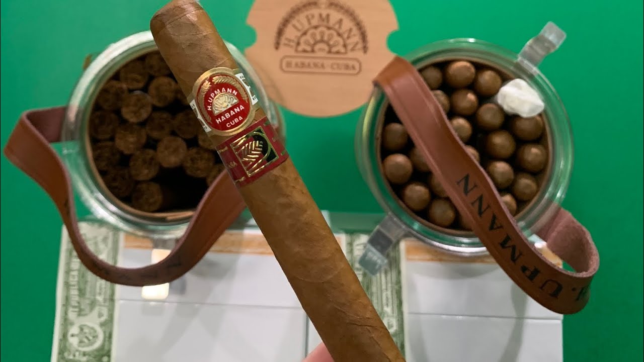 Cuban Cigar H.Upmann Noellas Jarra LCDH (Jar of 25) - YouTube