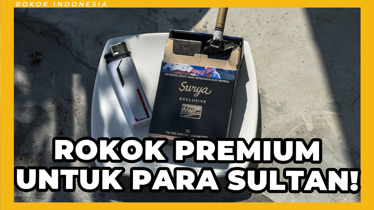 REKOMENDASI ROKOK PREMIUM | ROKOK INDONESIA - YouTube