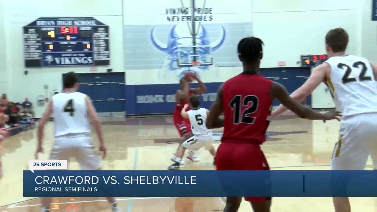 Crawford Basketball's season ends in regional semifinals - YouTube