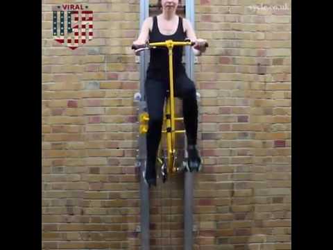 Viral in USA - Vycle Human Powered Elevator - YouTube