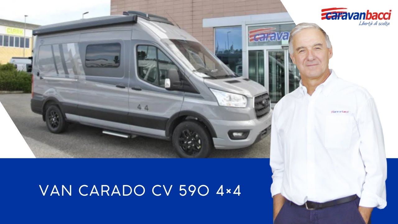 Presentazione Van Carado CV 590 4X4 | Nuovo - YouTube