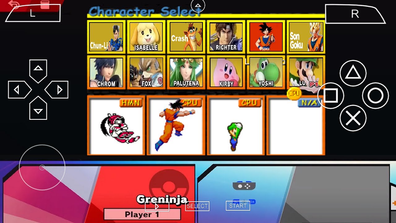 Super Smash Flash 2 | PPSSPP | - Increible Homebrew para (PSP) - YouTube