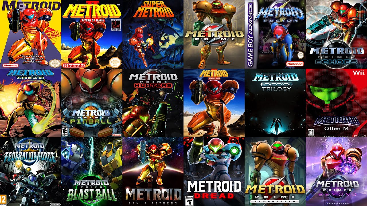 The Evolution Of Metroid Games (1986 - 2025) - YouTube