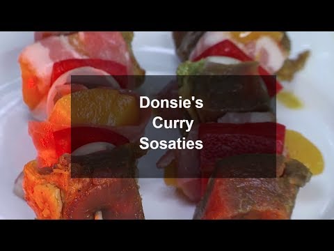 Donsies Curry Sosaties - A BraaiBoy TV Recipe