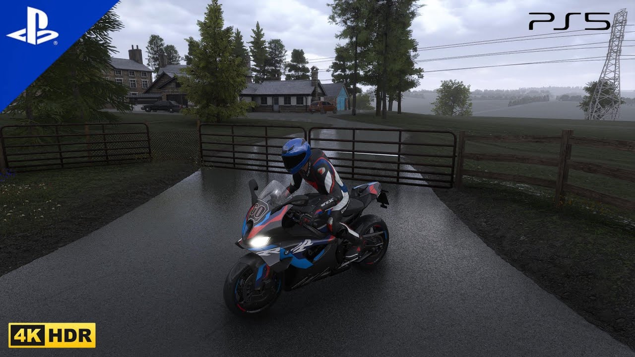 Bmw M1000 rr (2023) Rainy day - Ride 5 Gameplay - YouTube