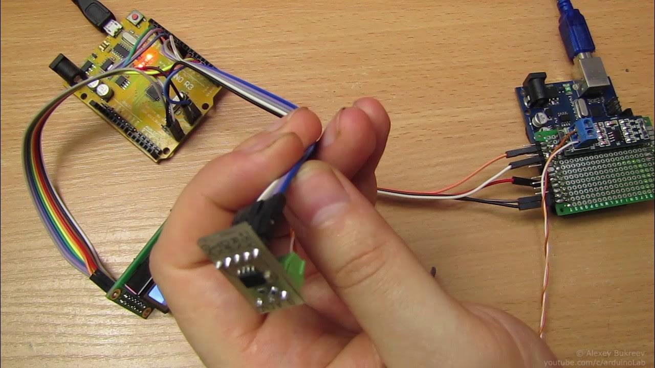 Проводное соединение Arduino при помощи RS485, часть 3, EasyTransfer - YouTube