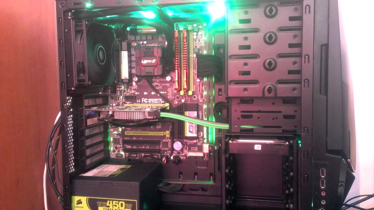 NZXTLexa S Green (Powered by Green) Gaming RIG 2015 GIGABYTE G1.Sniper ...