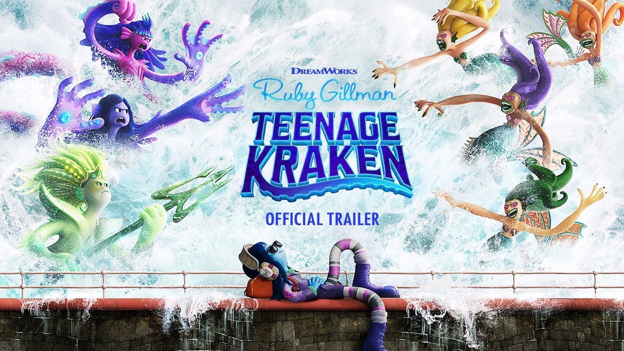 Movie Trailer 2 - Ruby Gillman, Teenage Kraken (2023) Lana Condor, Toni ...