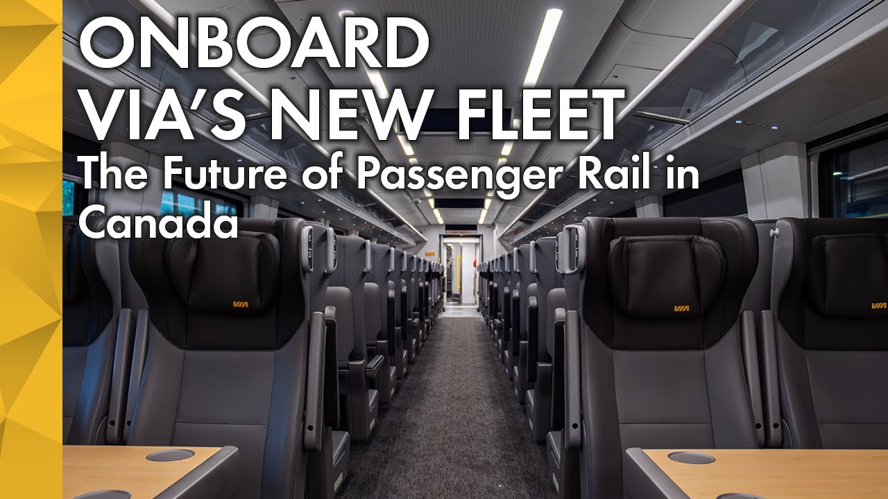 Onboard VIA's New Siemens Fleet for the Corridor: The Future of ...