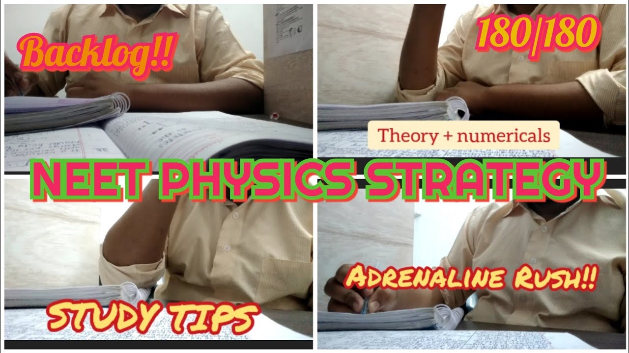 PHYSICS NEET 2023 || Strategy of 5 months || Study effectively || - YouTube