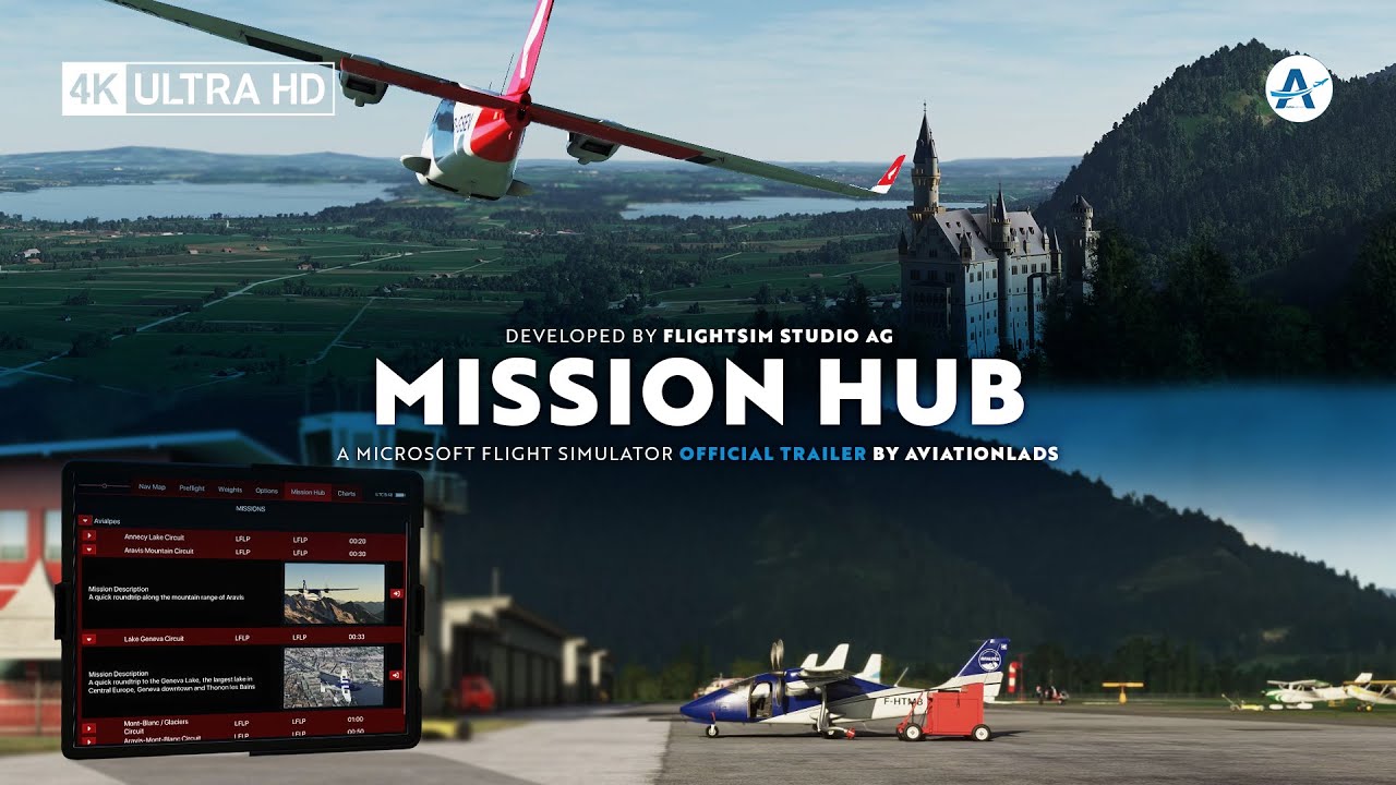 FSS | Mission Hub | Microsoft Flight Simulator [Official Trailer] - YouTube