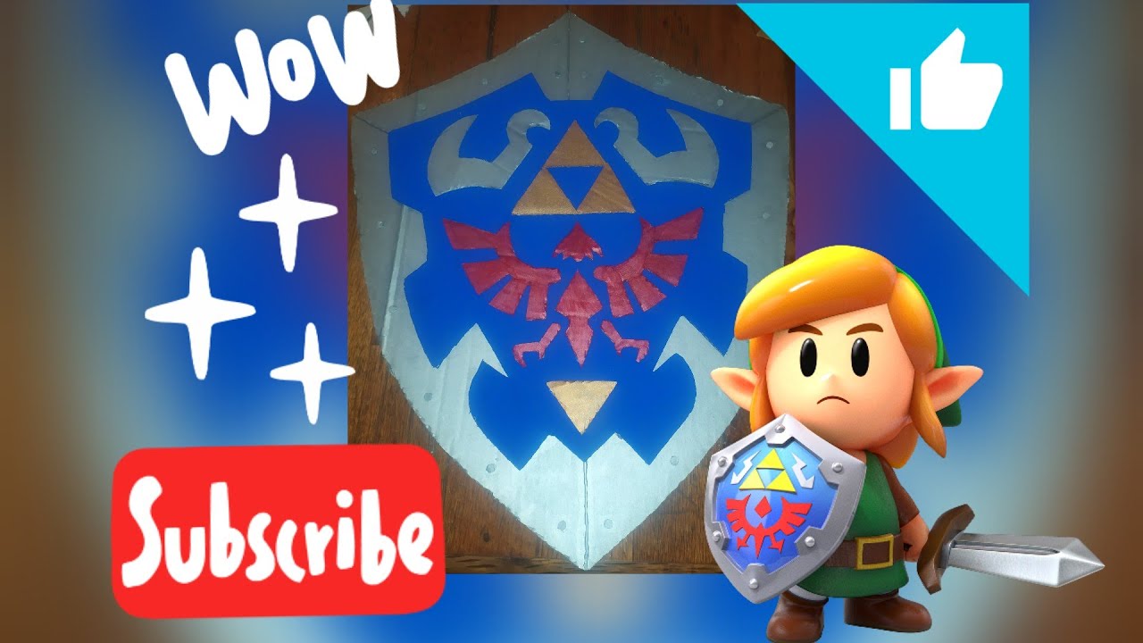 Escudo de Link paso a paso 🛡️ - YouTube