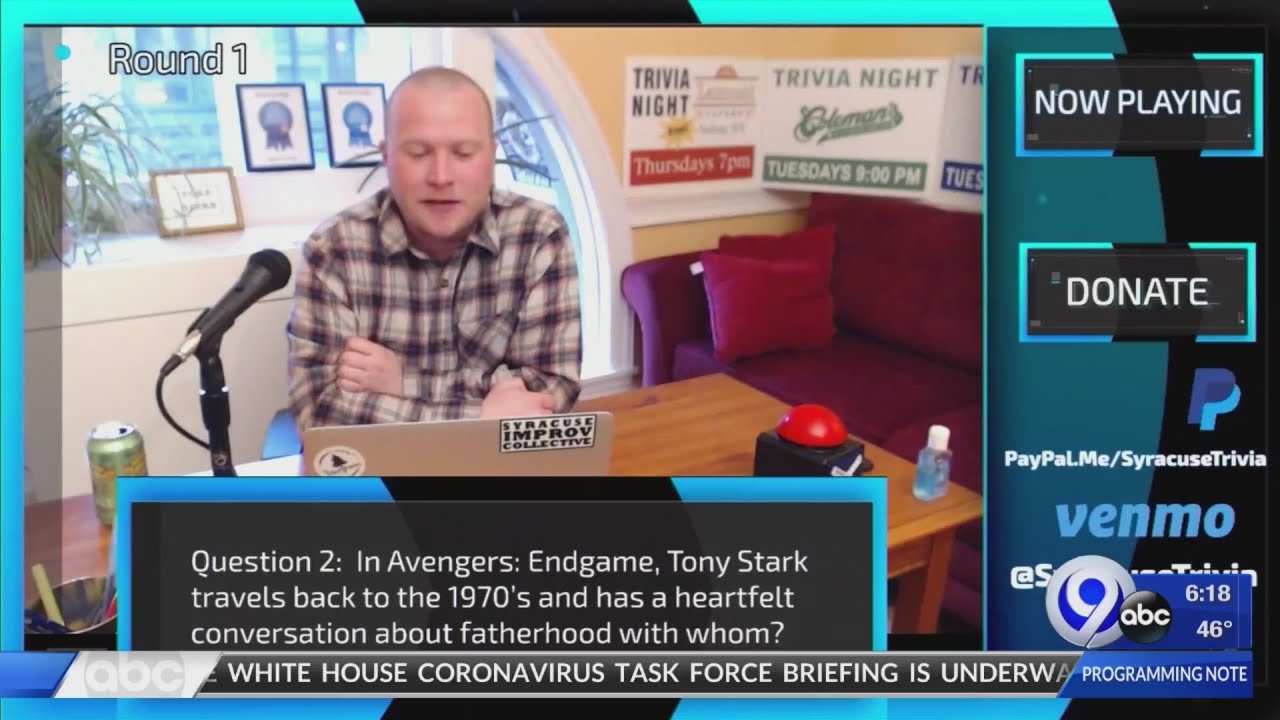 Live trivia from Syracuse Trivia Co. tonight - YouTube