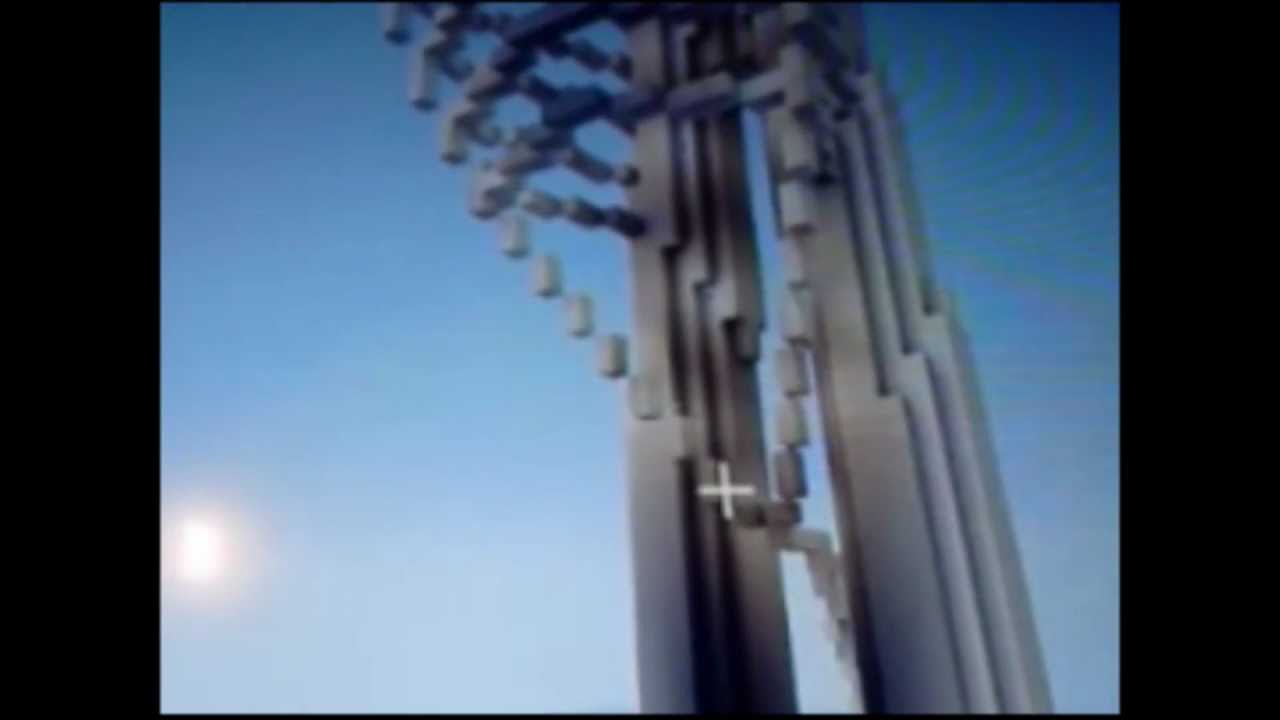 Spinnaker Tower Portsmouth Minecraft Build - YouTube
