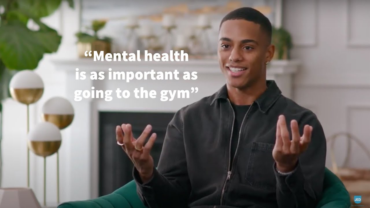 Keith Powers: Therapy is the best thing ever | JED Voices - YouTube