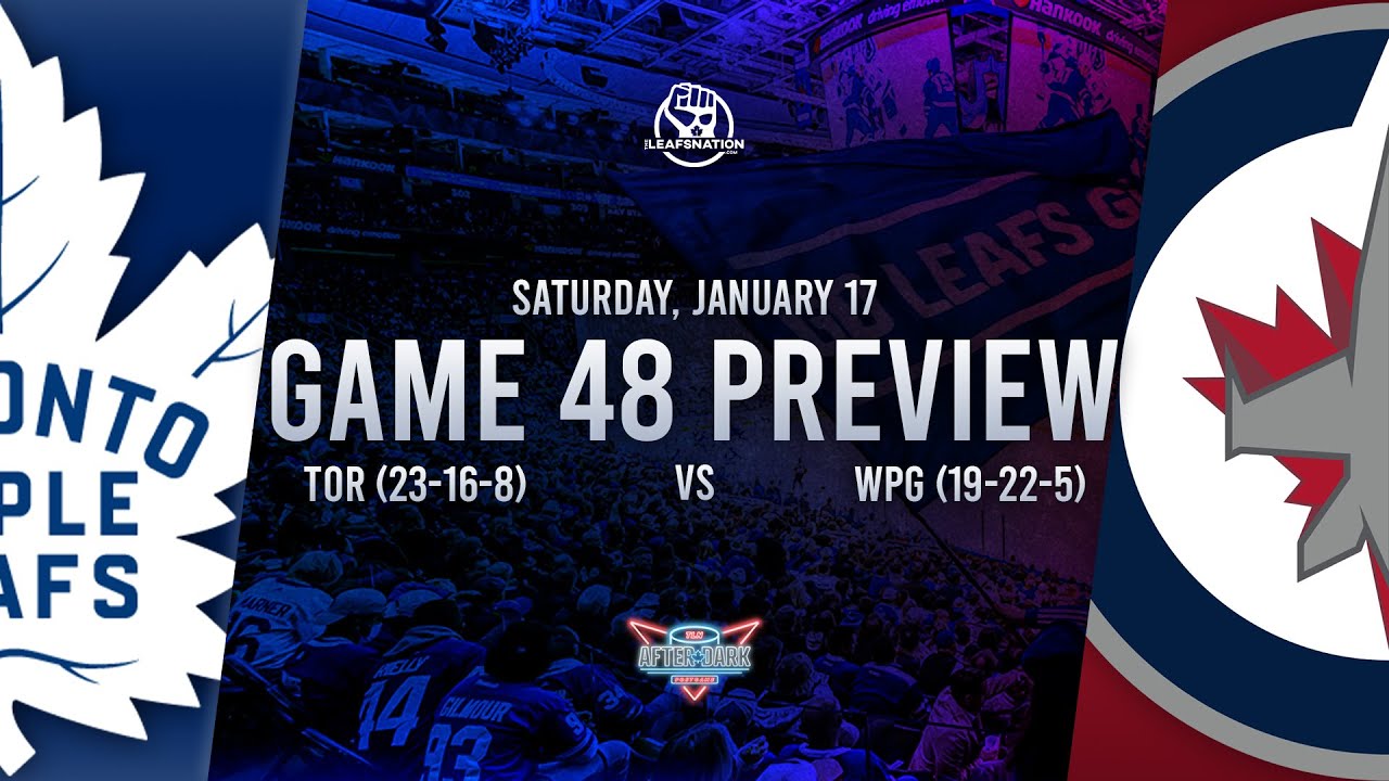 Toronto Maple Leafs vs Winnipeg Jets Game 48 Preview: Lineups ...