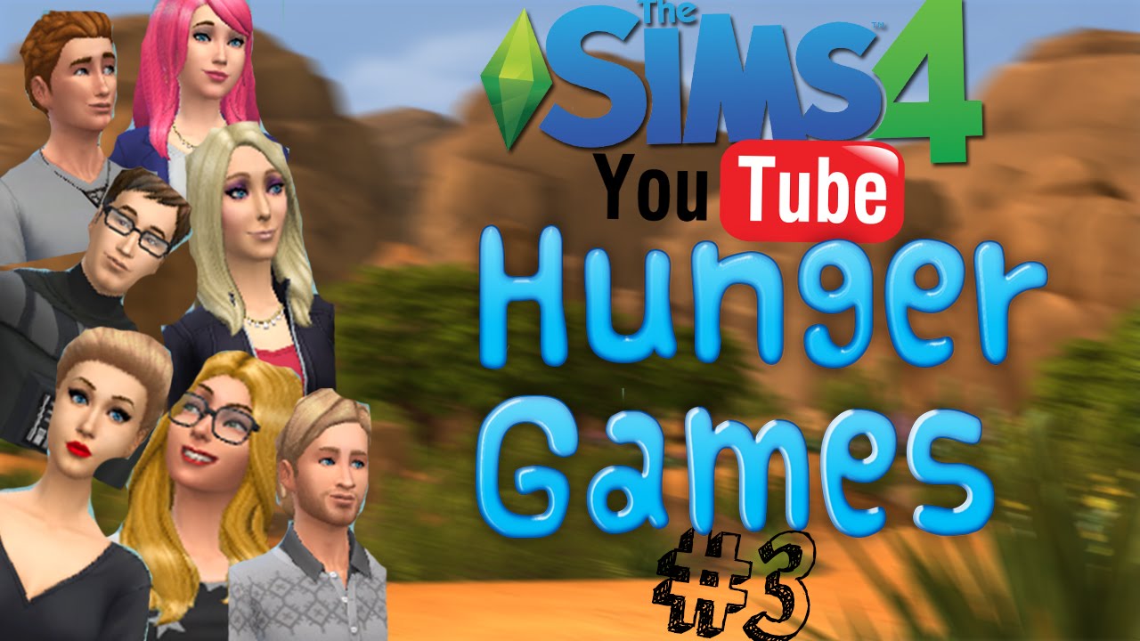Sims 4 Youtuber Hunger Games #3 Dont SINK to death - YouTube