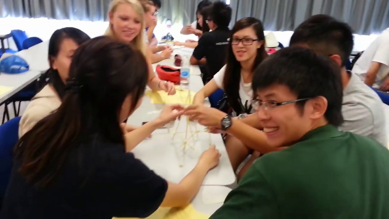 Spaghetti Strings Tower Building Game | Leadership Development Course ...