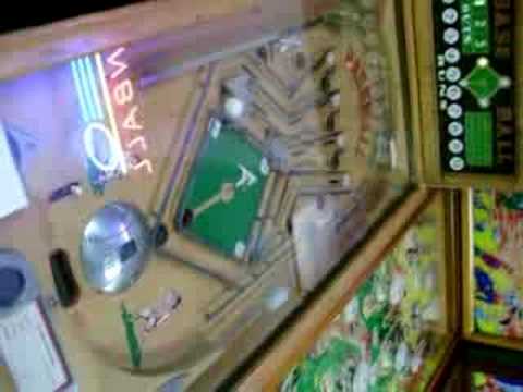 1935 Genco Baseball pinball machine, coinopny.com - YouTube