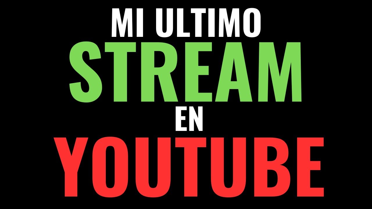 🔶 ESTE ES MI ULTIMO DIRECTO EN YOUTUBE - FELIZ AÑO NUEVO - YouTube