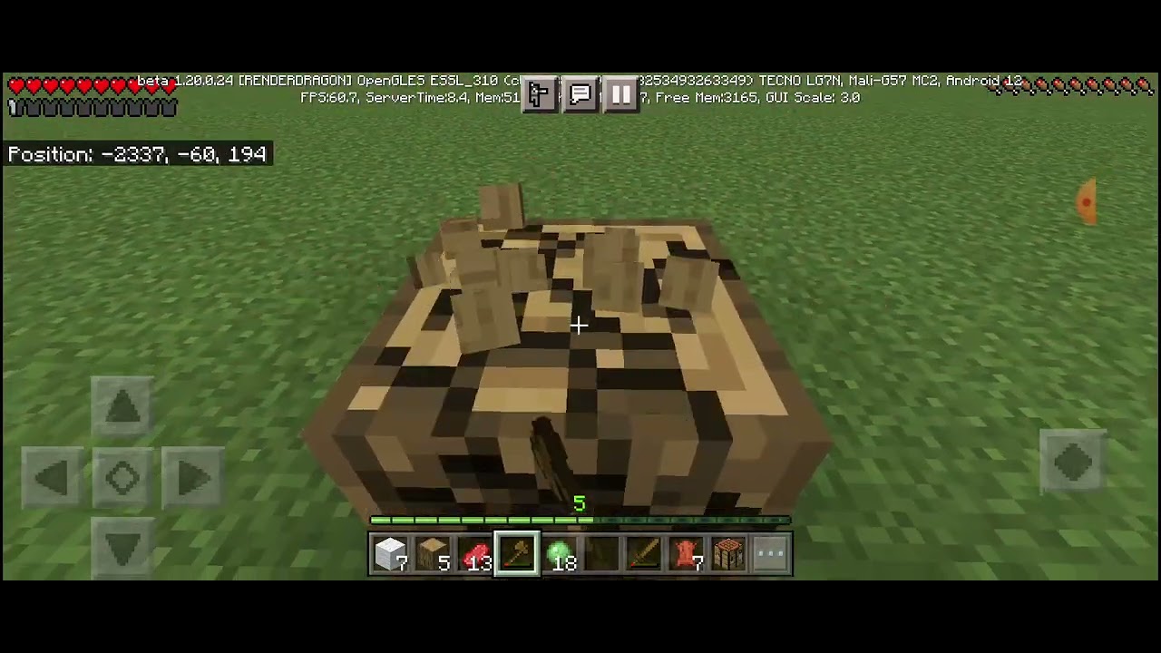 bermain minecraft flat - YouTube