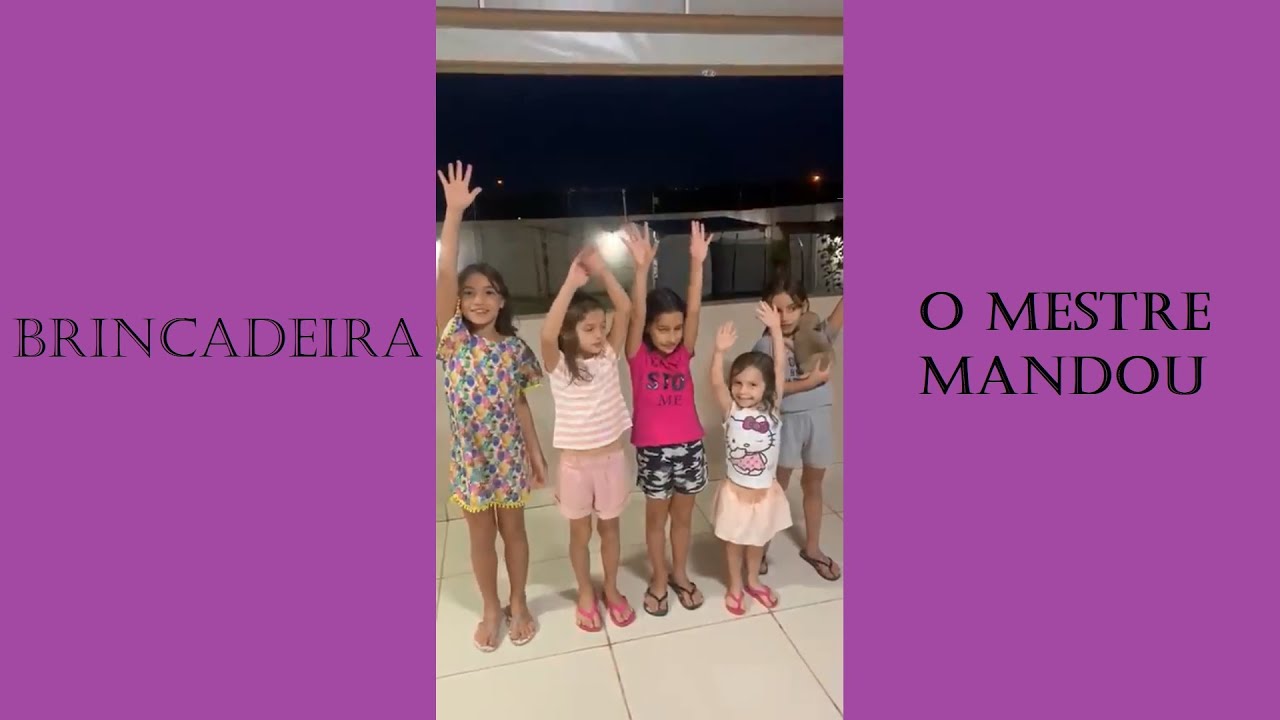Brincadeira O Mestre Mandou Youtube