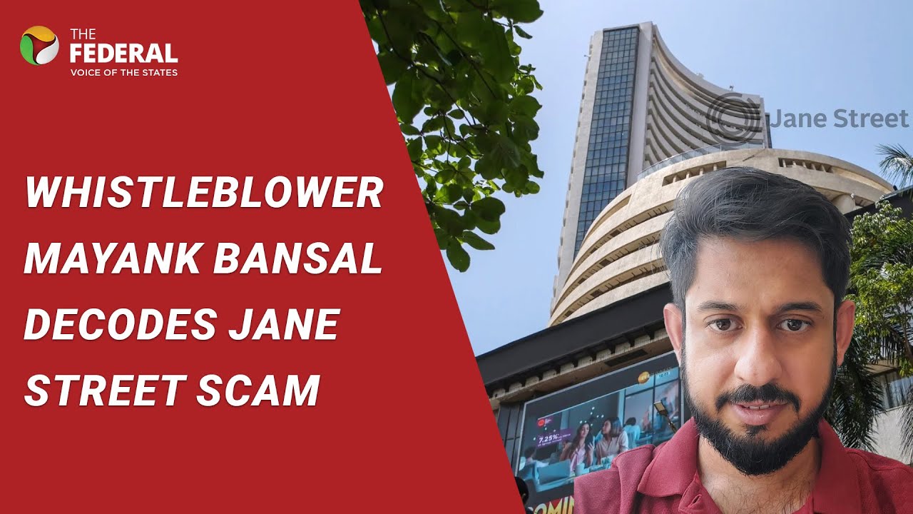Did Jane Street manipulate F&O markets? Whistleblower | Mayank Bansal exclusive - YouTube