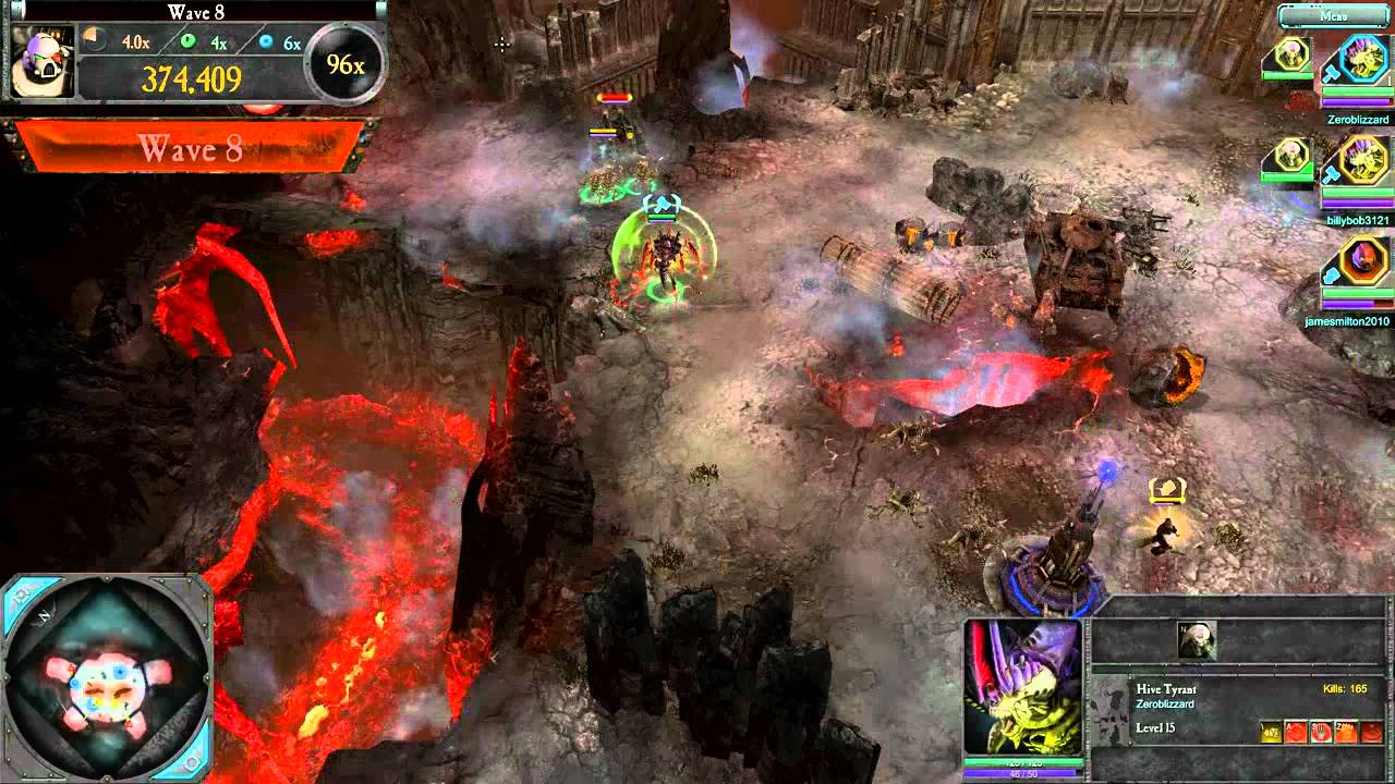 DOW2 LS Game 143 AoK Hive Tyrant Wave 11 - YouTube
