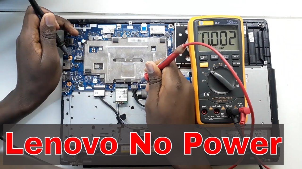 How To Fix A Lenovo Ideapad With Faulty MOSFETs - YouTube