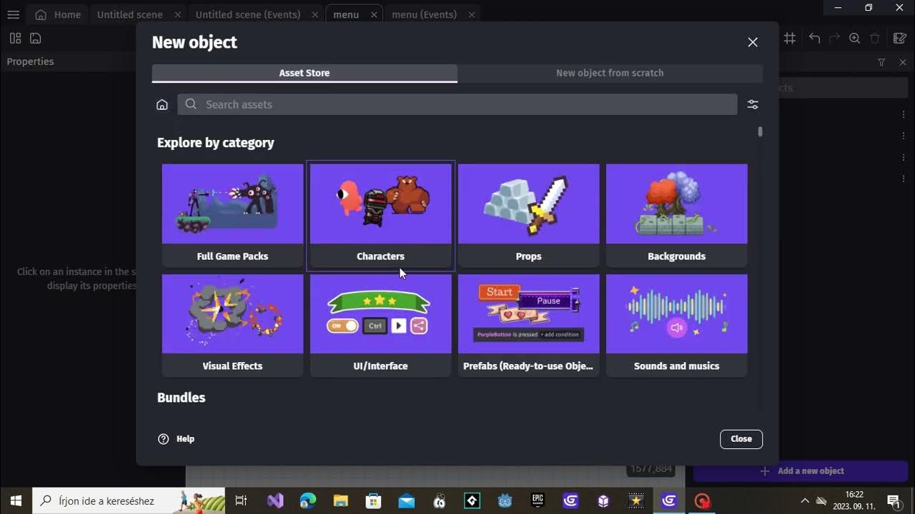 Gdevelop platformer tutorial pt3. - YouTube