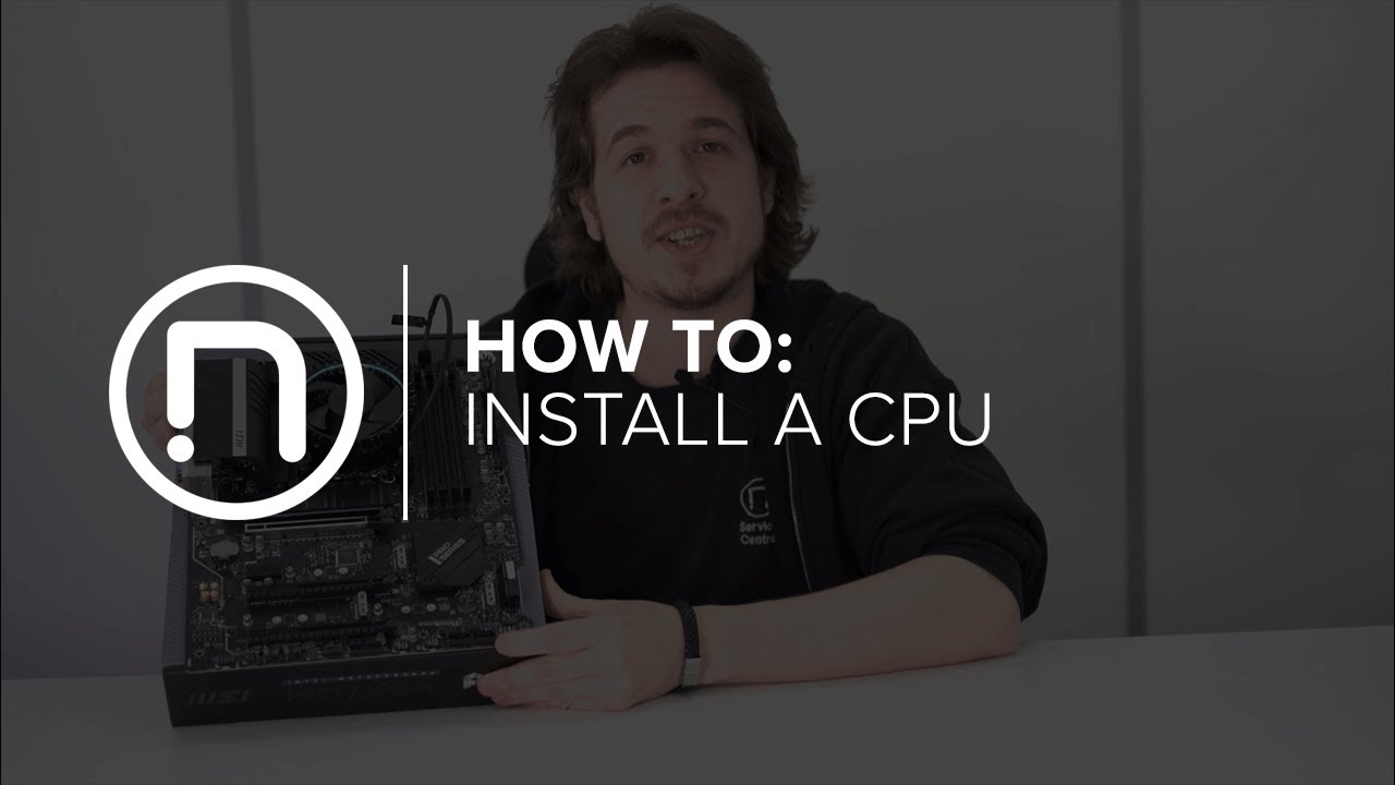 How To Install a CPU: Intel 12th Gen Processor Installation - YouTube