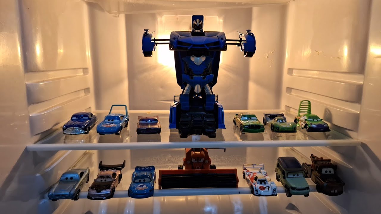 Disney Pixar Cars Lightning McQueen, Mater, Fillmore, Miss Fritter ...