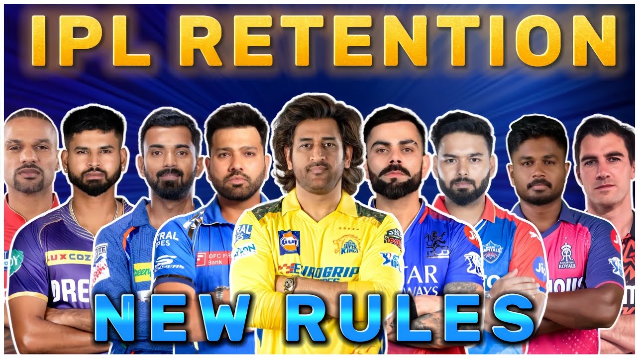 IPL 2025 RETENTION RULE FULL DETAILED EXPLANATION 🔥🤔 | - YouTube