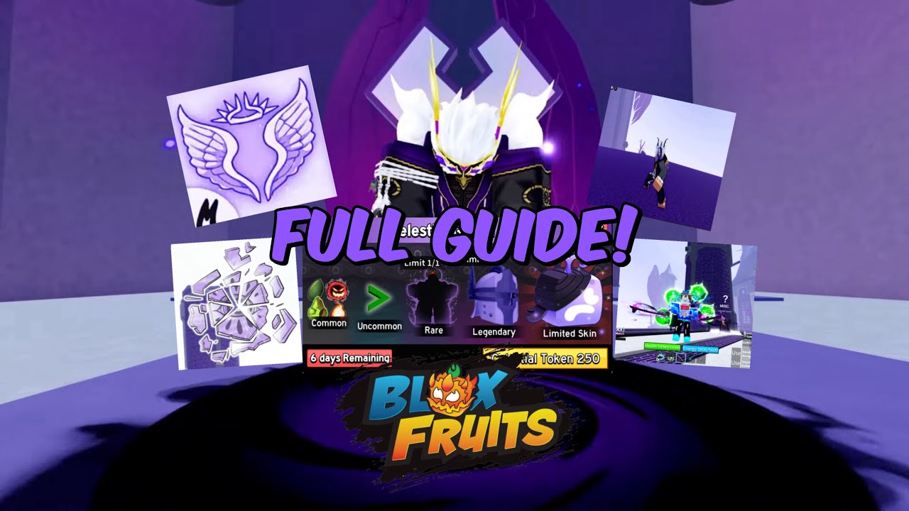 Celestial token ဘယ်လိုယူကြမလဲ🤔 (how to get celestial token in Blox ...