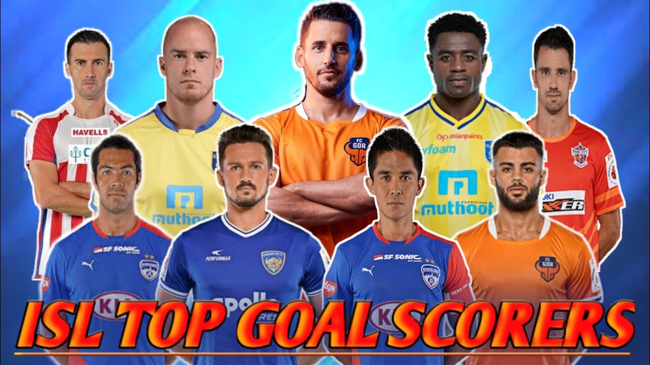 ISL Top Goal Scorers in INDIAN SUPER LEAGUE History | HERO ISL ...